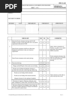 Piping Field Inspection Checklist | PDF | Pipe (Fluid Conveyance ...