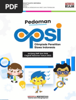Panduan OPSI SMA Tahun 2025 | PDF