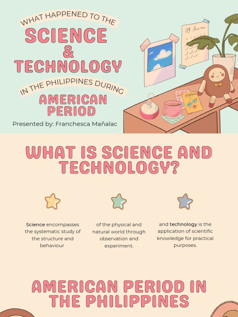 STS Presentation American Periodsdadadad | PDF | Science | Philippines