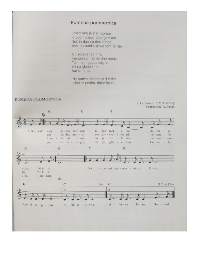 Rumena Podmornica | PDF