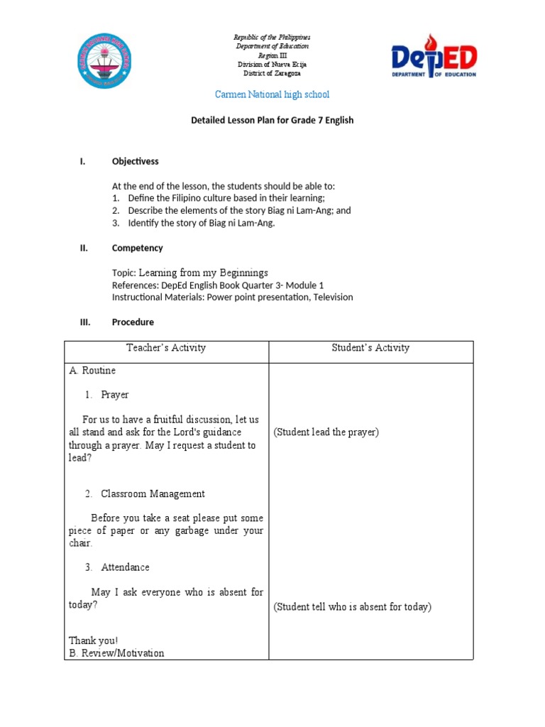 Class Observation | PDF | Traditional Stories | Narrative