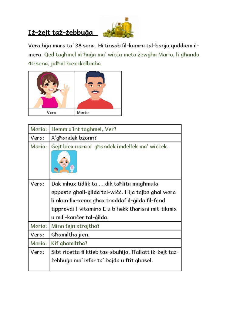 Iż-Zejt Taz Zebbuga | PDF