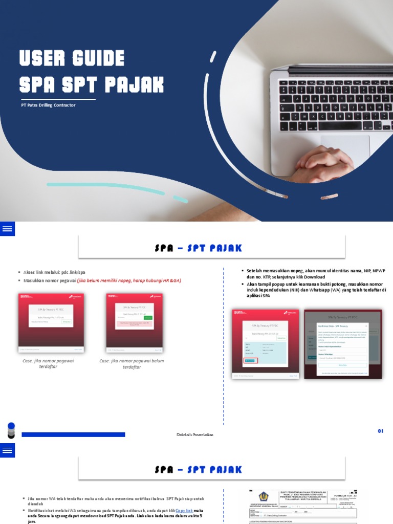 Guide - SPA (SPT Pajak) PDF | PDF