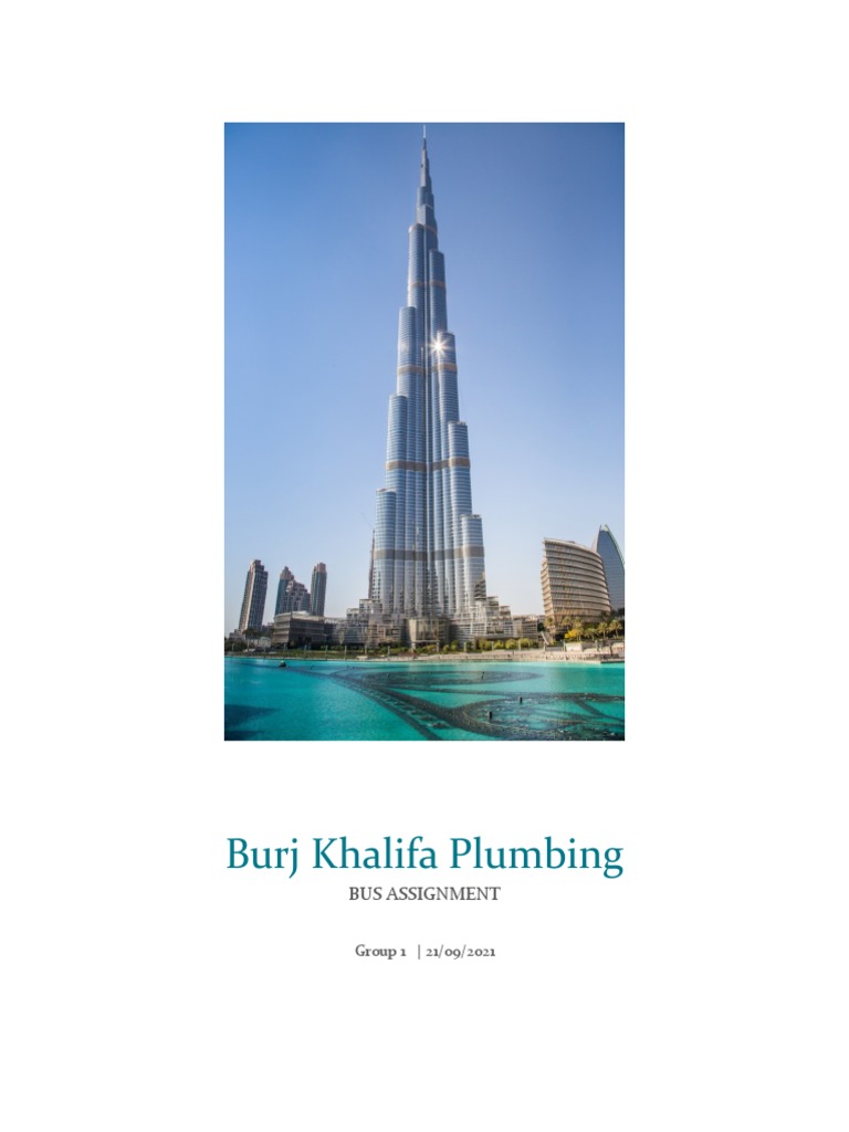 Burj Khalifa Plumbing | PDF
