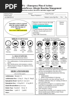Anaphylaxis EpiPen General Action Plan 2017 WEB | PDF | Epinephrine ...