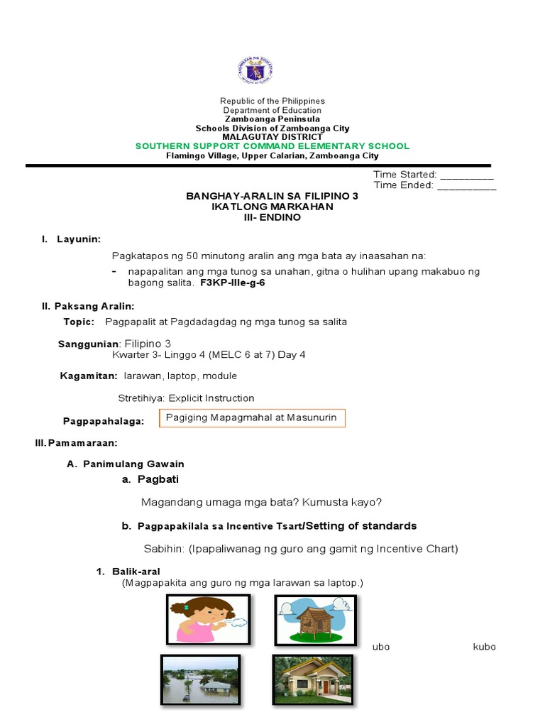 LP Pagpapalit NG Tunog Unahan Gitna Hulihan | PDF