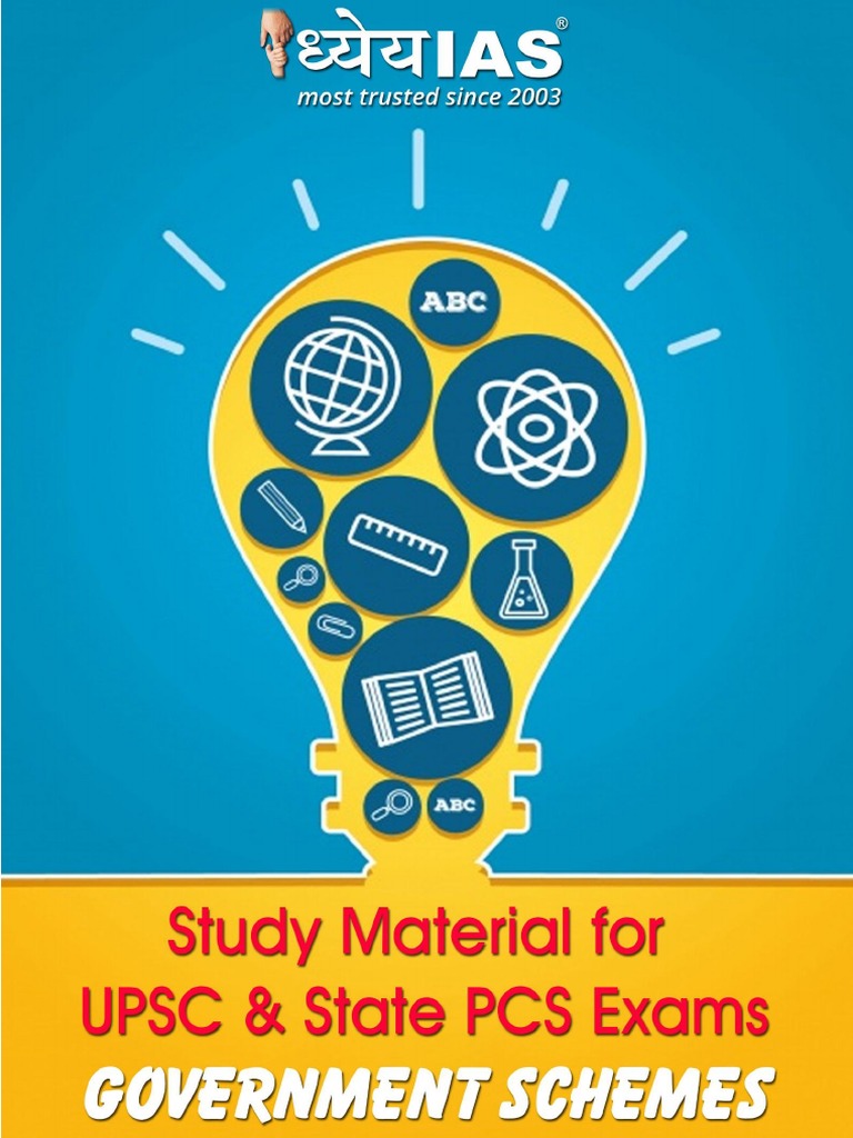 Government Schemes Study Material For UPSC IAS Civil Services and State ...