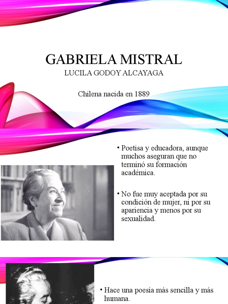 Gabriela Mistral | PDF | México | Poesía