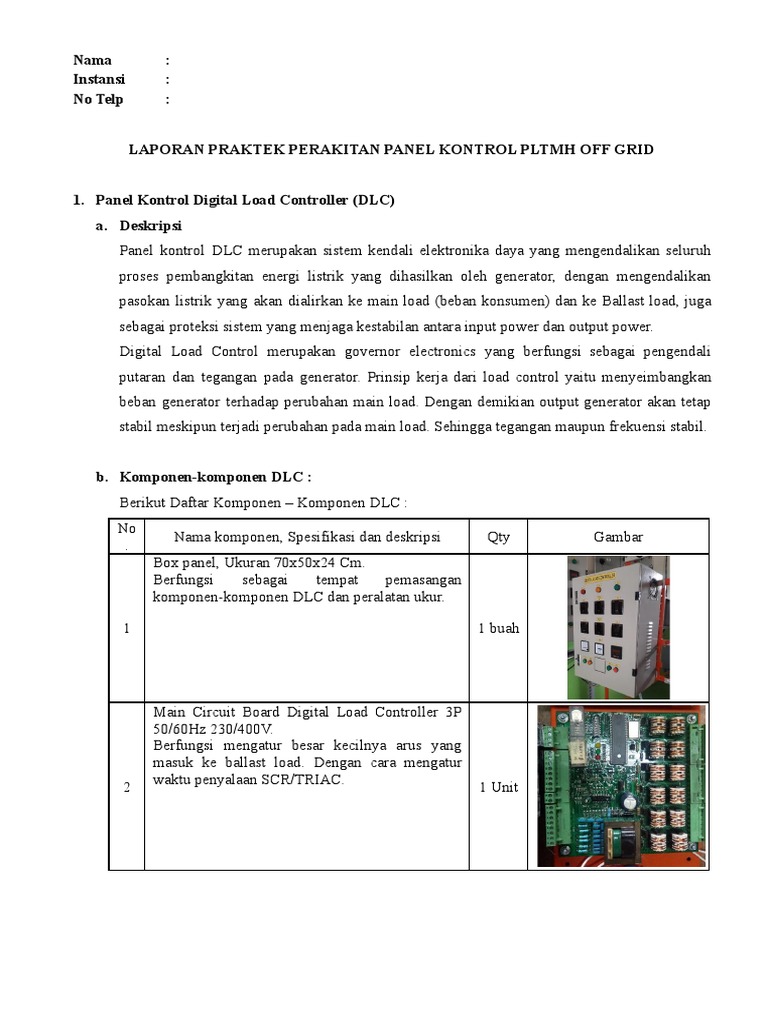 Laporan Praktek DLC - Ok PDF | PDF