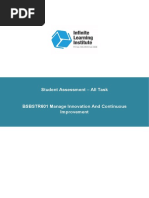 BSBCRT611 Student Assessment Task 1.v1.0 | PDF | Critical Thinking | Thought