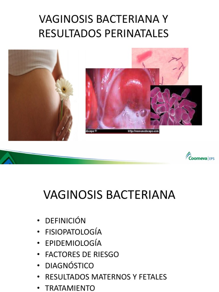 Vaginosis Bacteriana y Embarazo Presentacion | PDF | Reproducción humana | Medicina CLINICA