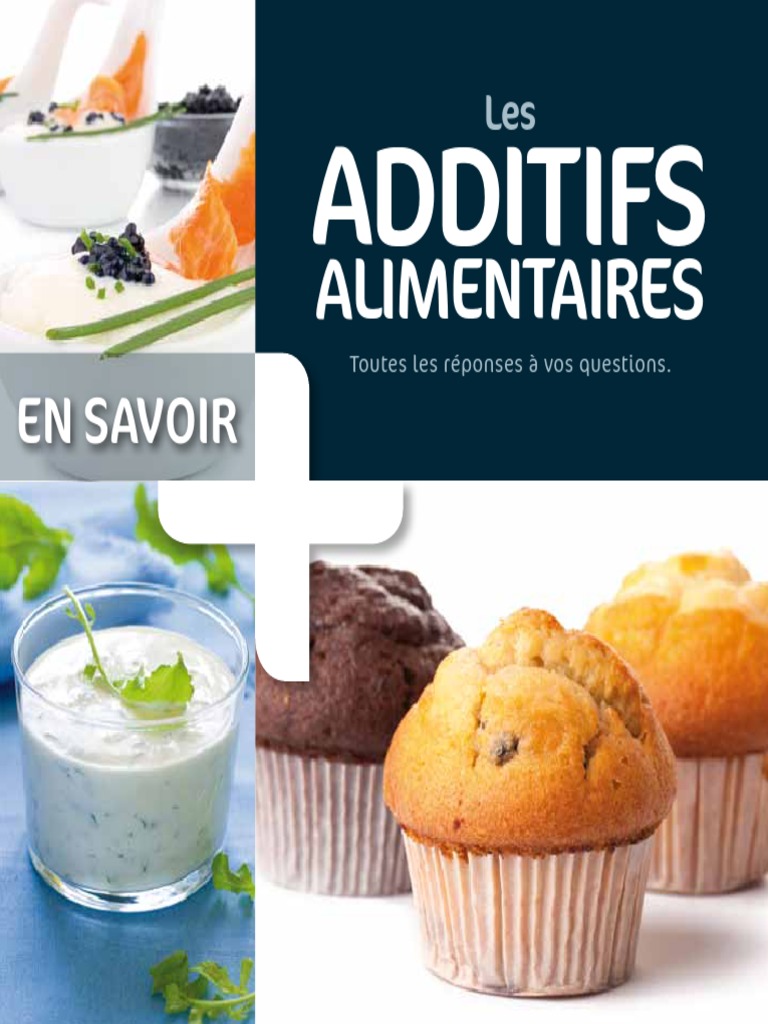 Liste des additifs alimentaires en Europe | PDF | Nourritures | Levure ...