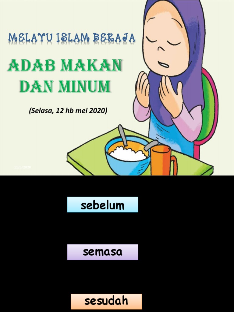 Islam Adab Makan Dan Minum Pdf 