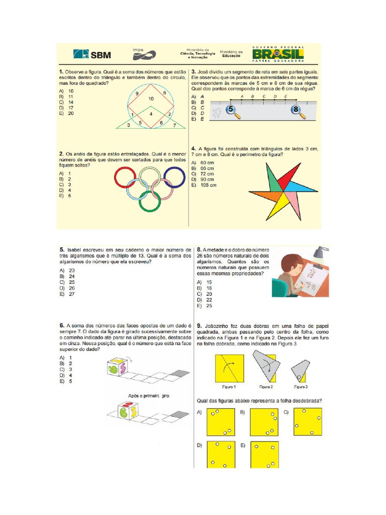 Praticar Obmep | PDF