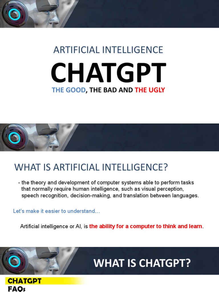 AI and ChatGPT: Pros, Cons, Insights | PDF