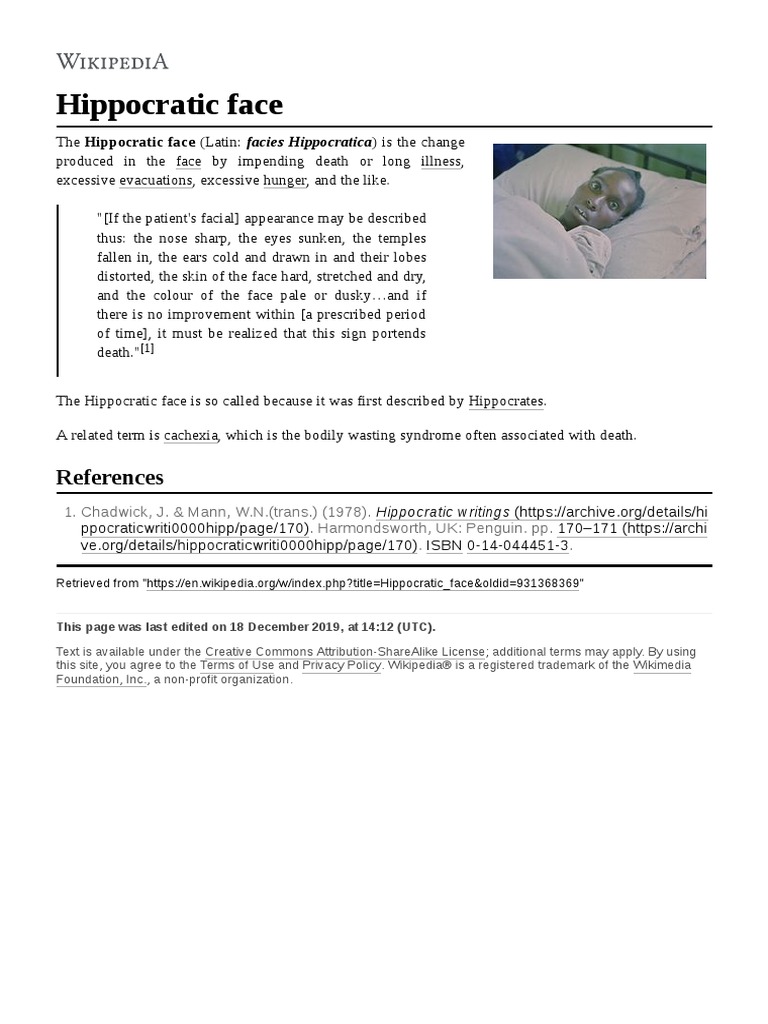 Hippocratic Face PDF | PDF | Social Science