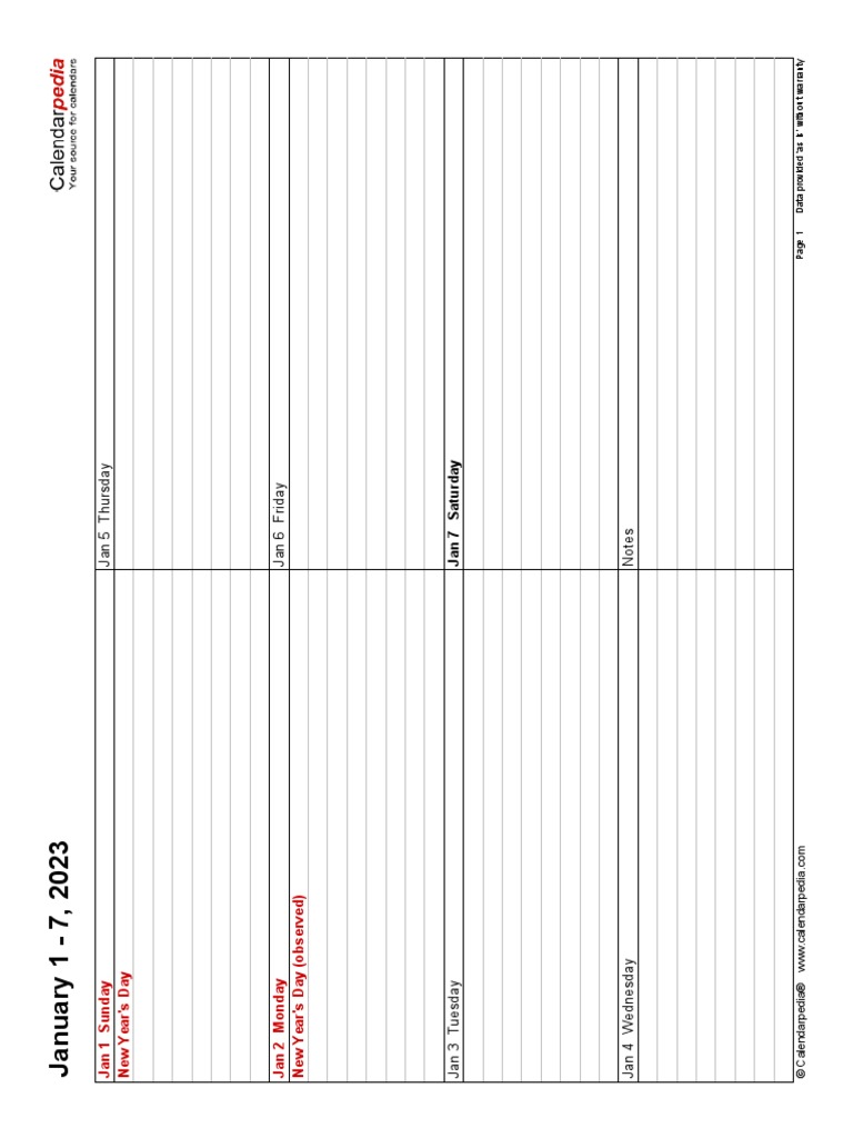 Weekly-Calendar-2023-Landscape-2-Columns - Weekly-Calendar-2023 ...