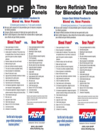 Asa Repaired Panel Paint Chart | PDF | Paint | Building Materials