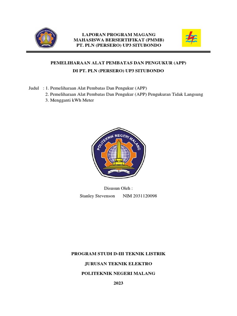 Revisi - Laporan Praktek Kerja Lapang | PDF