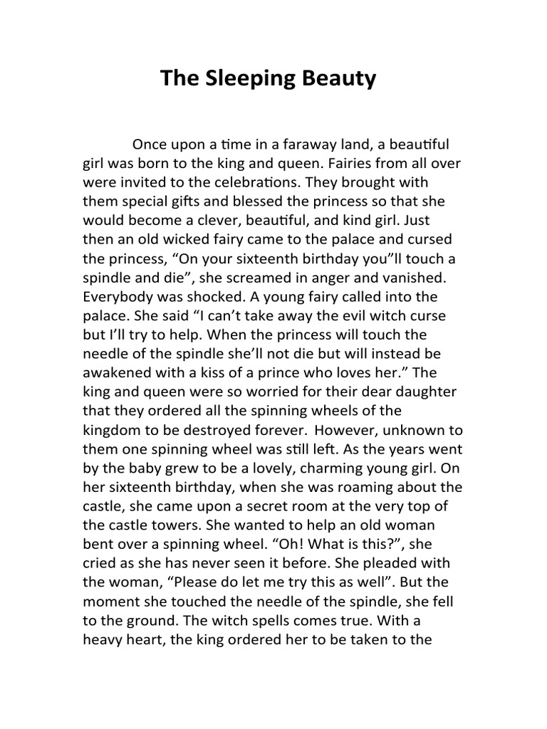 The Sleeping Beauty | PDF