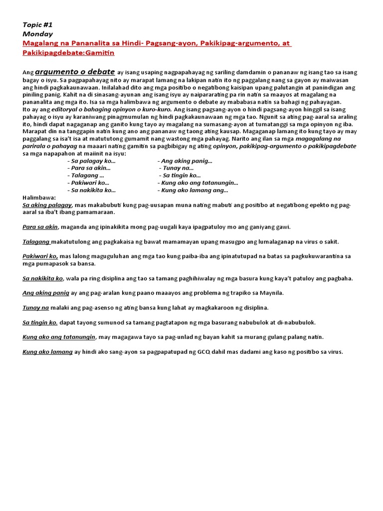 Fil 4 Quarter 3 Asynchronous Pdf