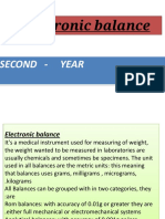 Comprehensive Beam Balance Physics Project | PDF | Weighing Scale | Lever