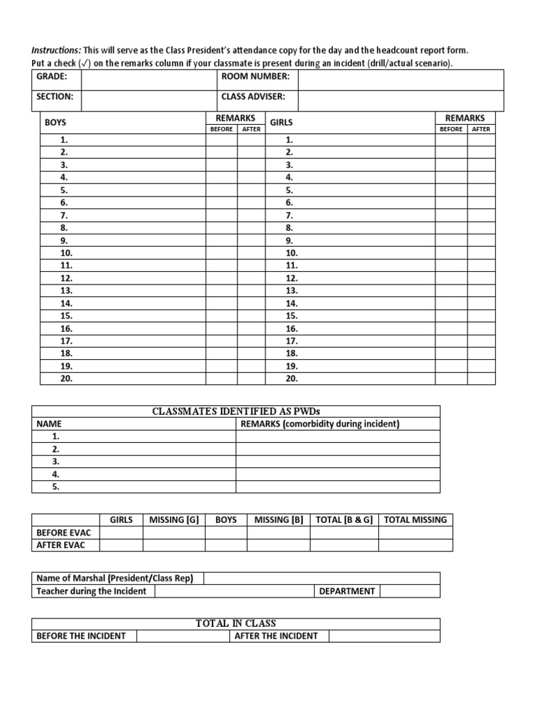 Masterlist Form | PDF Masterlist Form | PDF
