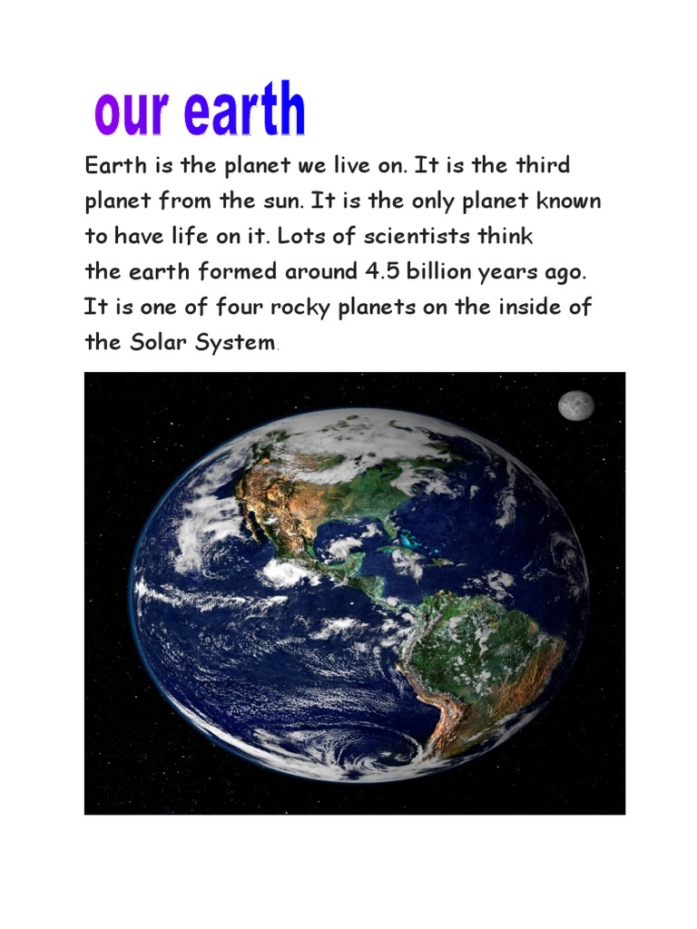 Our Earth | PDF
