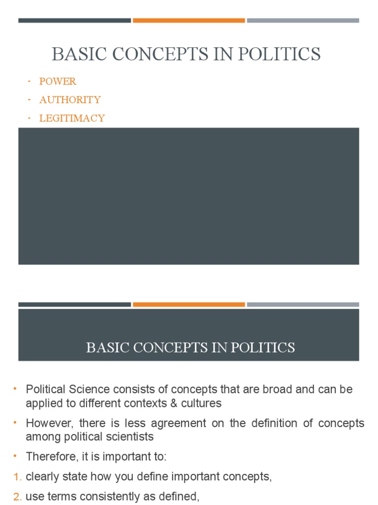 Basic Concepts in Politics | PDF | Power (Social And Political ...