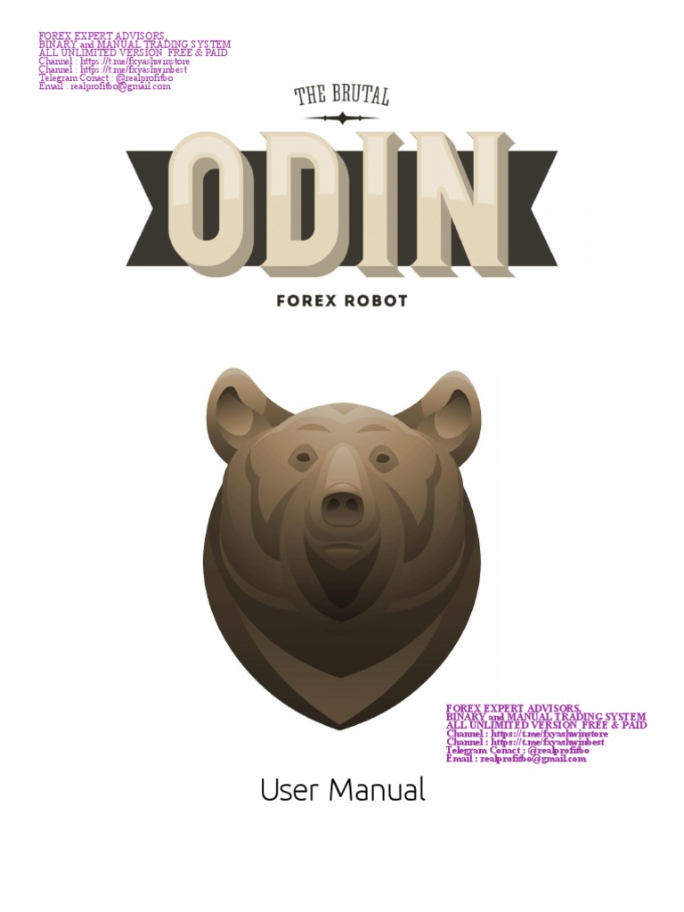 Odin Manual | PDF | Algorithmic Trading | Foreign Exchange Market
