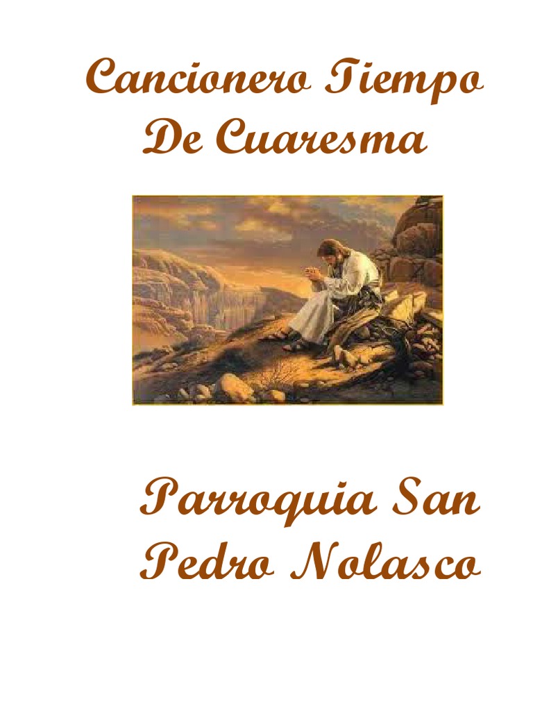 Cancionero Cuaresma 2023 | PDF | Pecado | María, madre de Jesús