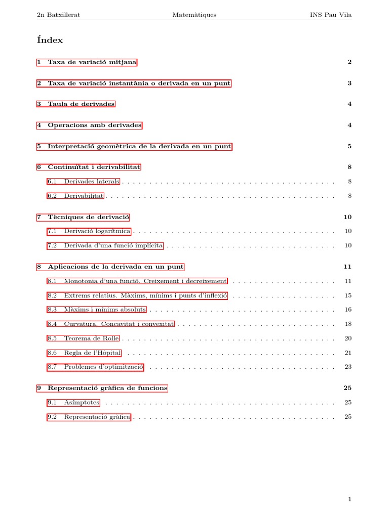 2MA Derivades PDF | PDF