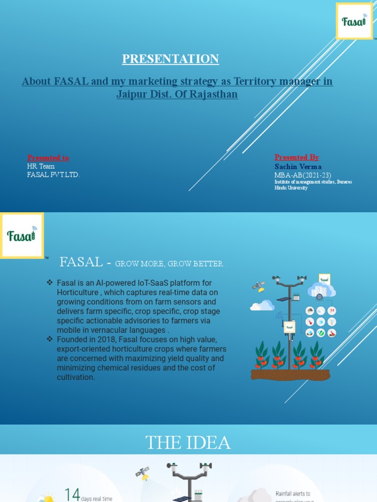 FASAL | PDF | Technology & Engineering