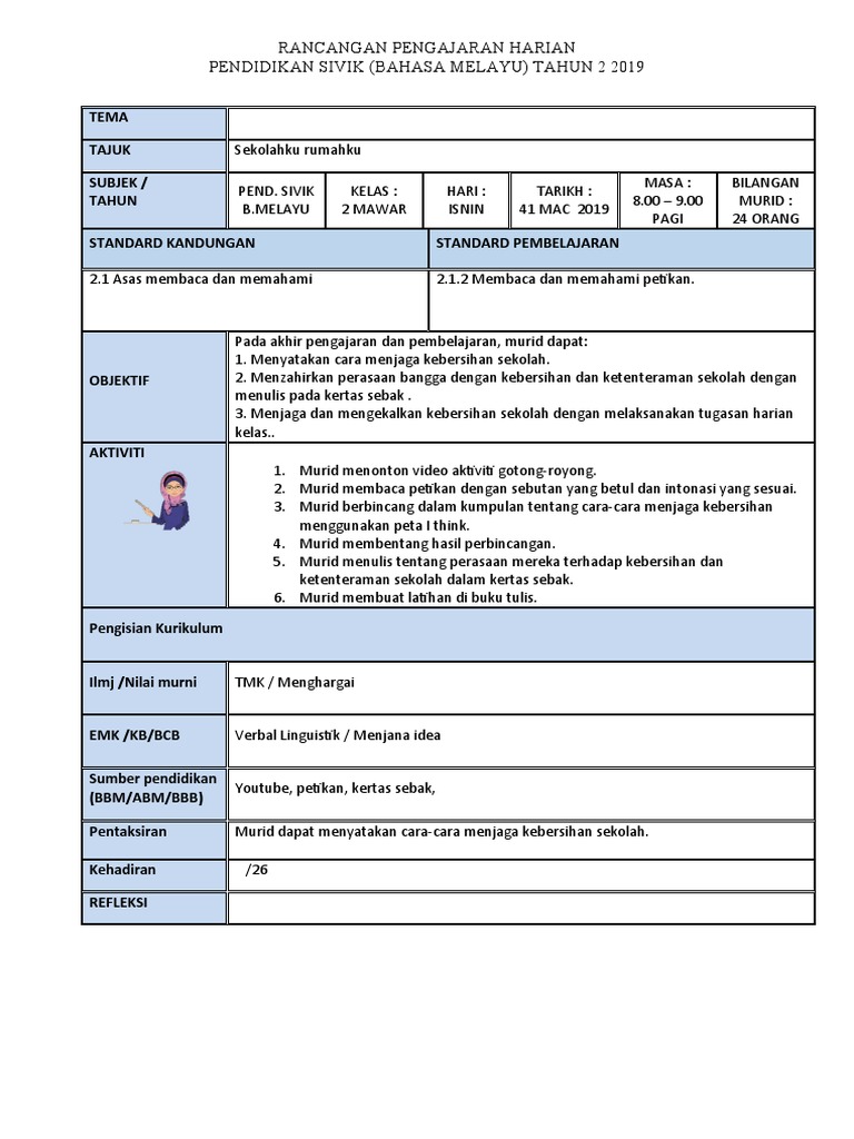 RPH BM THN 2 Sivik | PDF