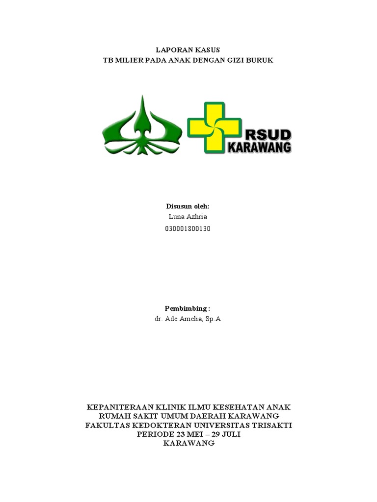 TB Milier Dan Gizi Buruk | PDF