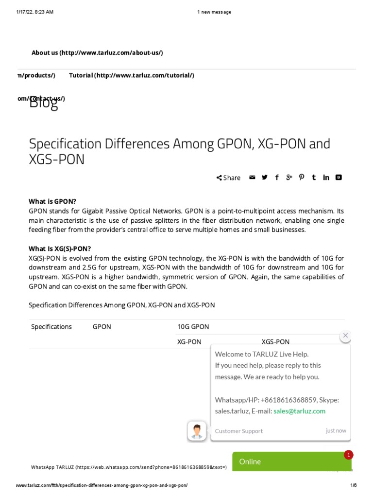 XG&XGSPON | PDF | Computer Engineering | Optics