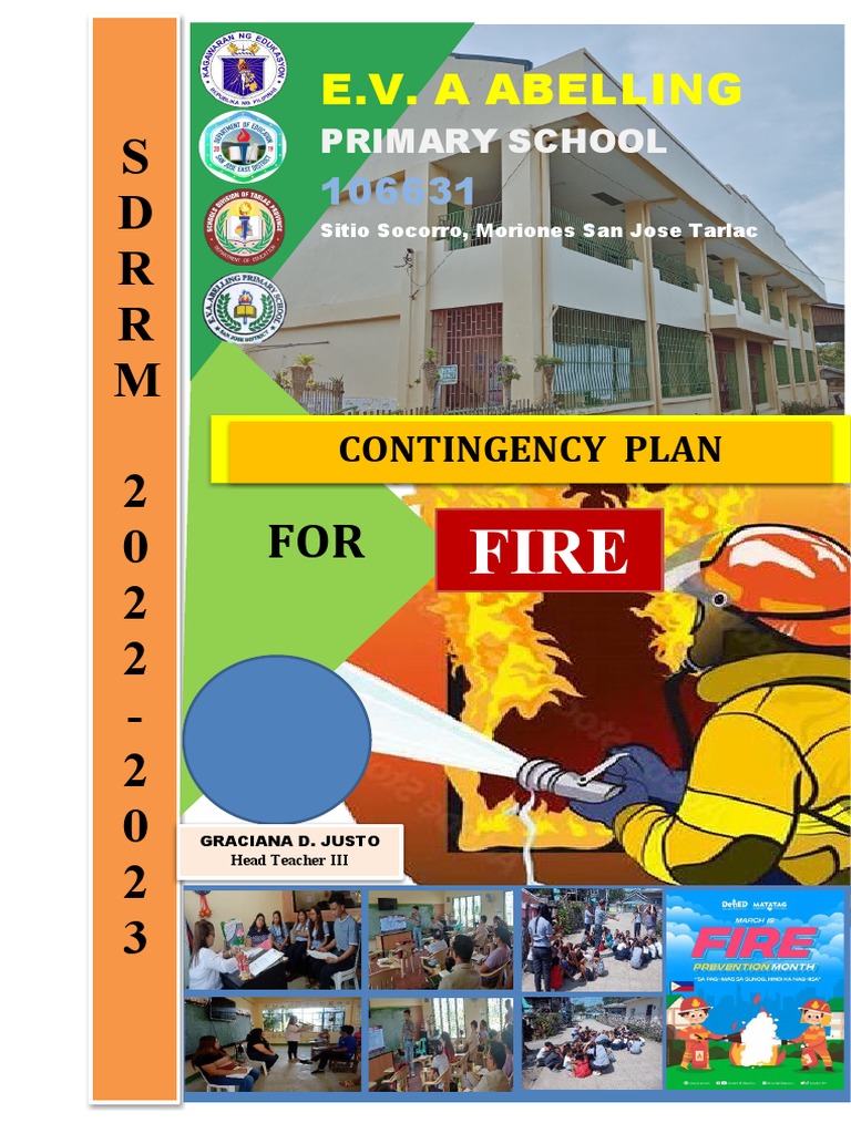 Fire Eva Abelling PS 106631 Contingency Plan 2023 | PDF | Combustion | Fires