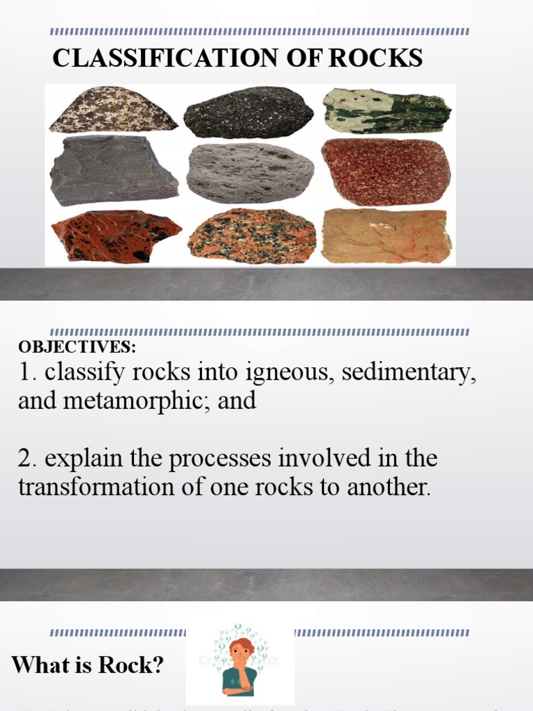 Classification of Rocks | PDF | Igneous Rock | Rock (Geology)