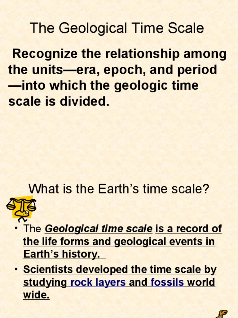 The Geological Time Scale | PDF | Geologic Time Scale | Volcano