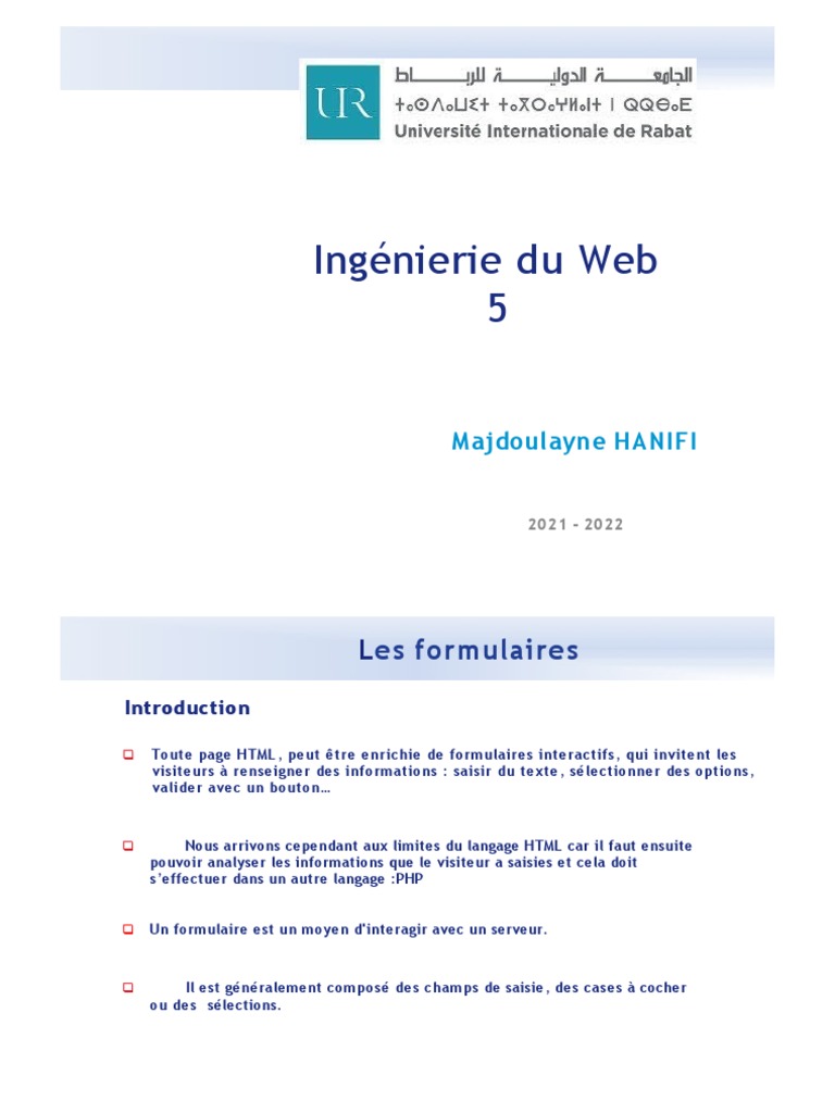 HTML5 | PDF | Html | Langage de balisage