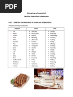 Table Reservation Script | PDF