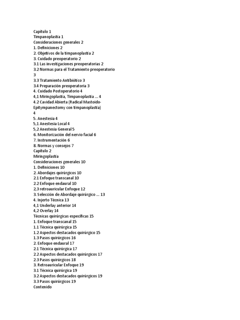 Indice Fisch | PDF | Otología | Anatomía humana
