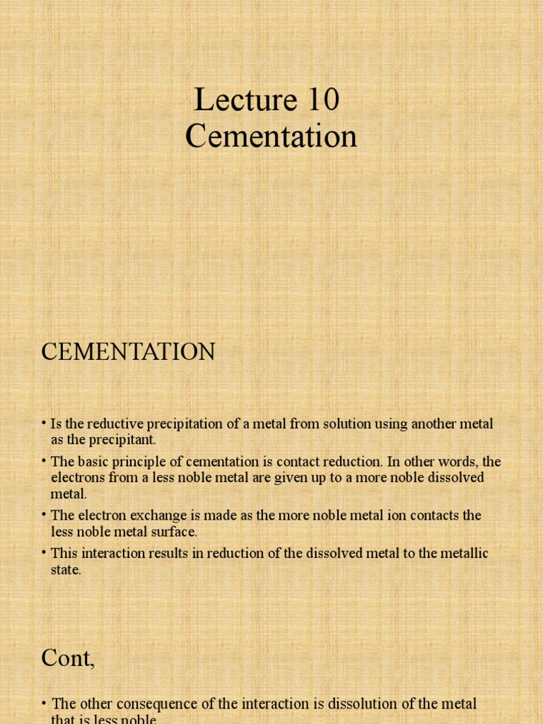 Recovering Gold and Silver Through Cementation: An In-Depth Explanation ...