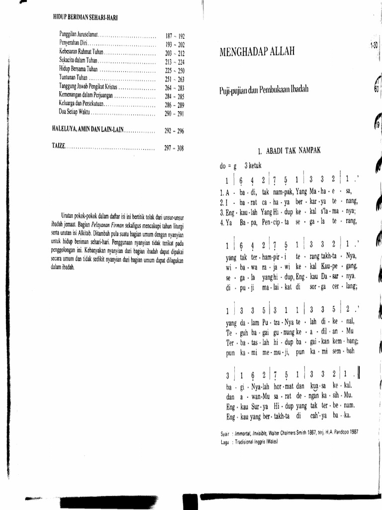 PKJ Not Angka PDF | PDF