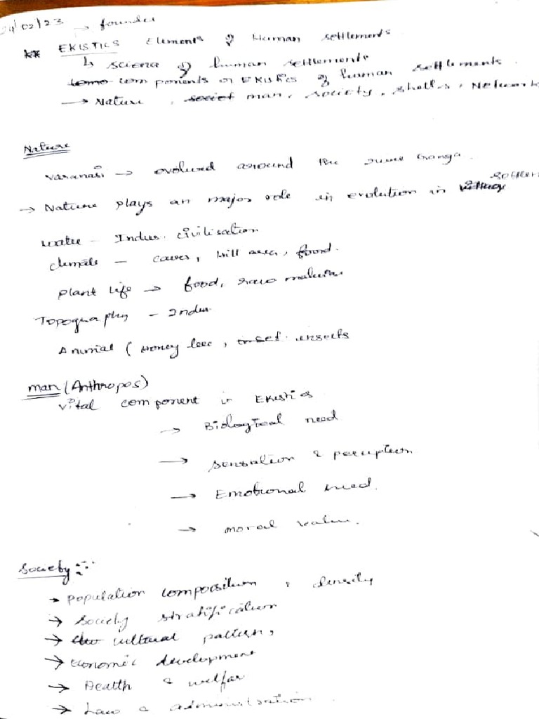 Types Of Settlements Pdf