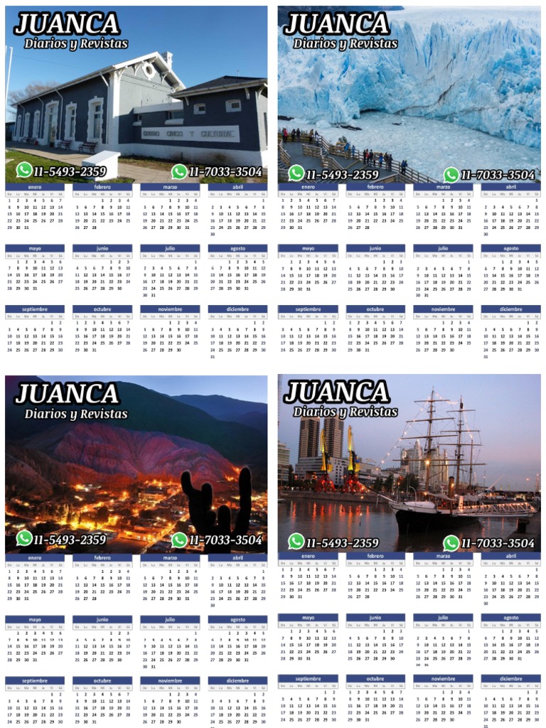 Almanaques Paisajes | PDF