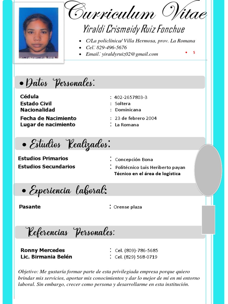 Curriculum Cris PDF | PDF