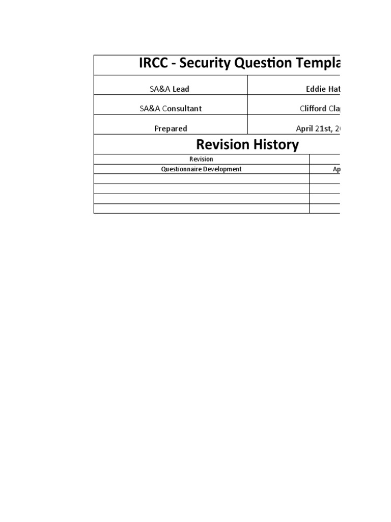 IRCC Security Categorization Guide | PDF | Websites | Biometrics