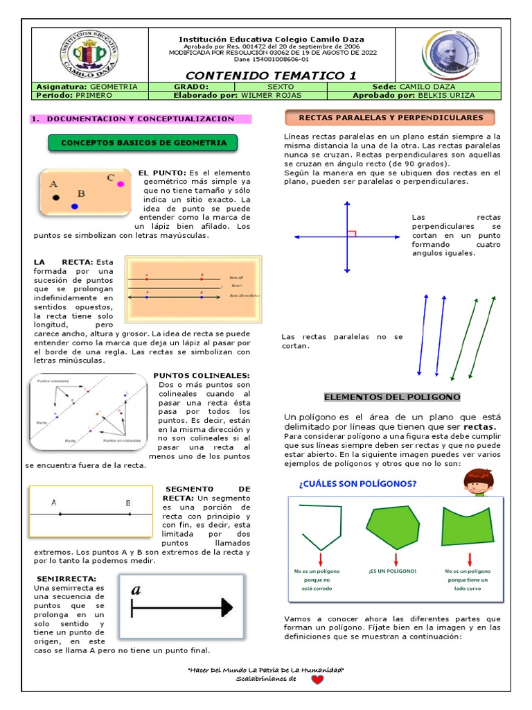 CT1 MAT Geom G6 PDF | PDF | Ángulo | Polígono