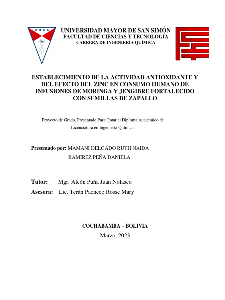 Proyecto de Grado-Ruth Naida Mamani Delgado & Daniela Ramirez Peña-Ing - Quimica.pdf 6 | PDF ...